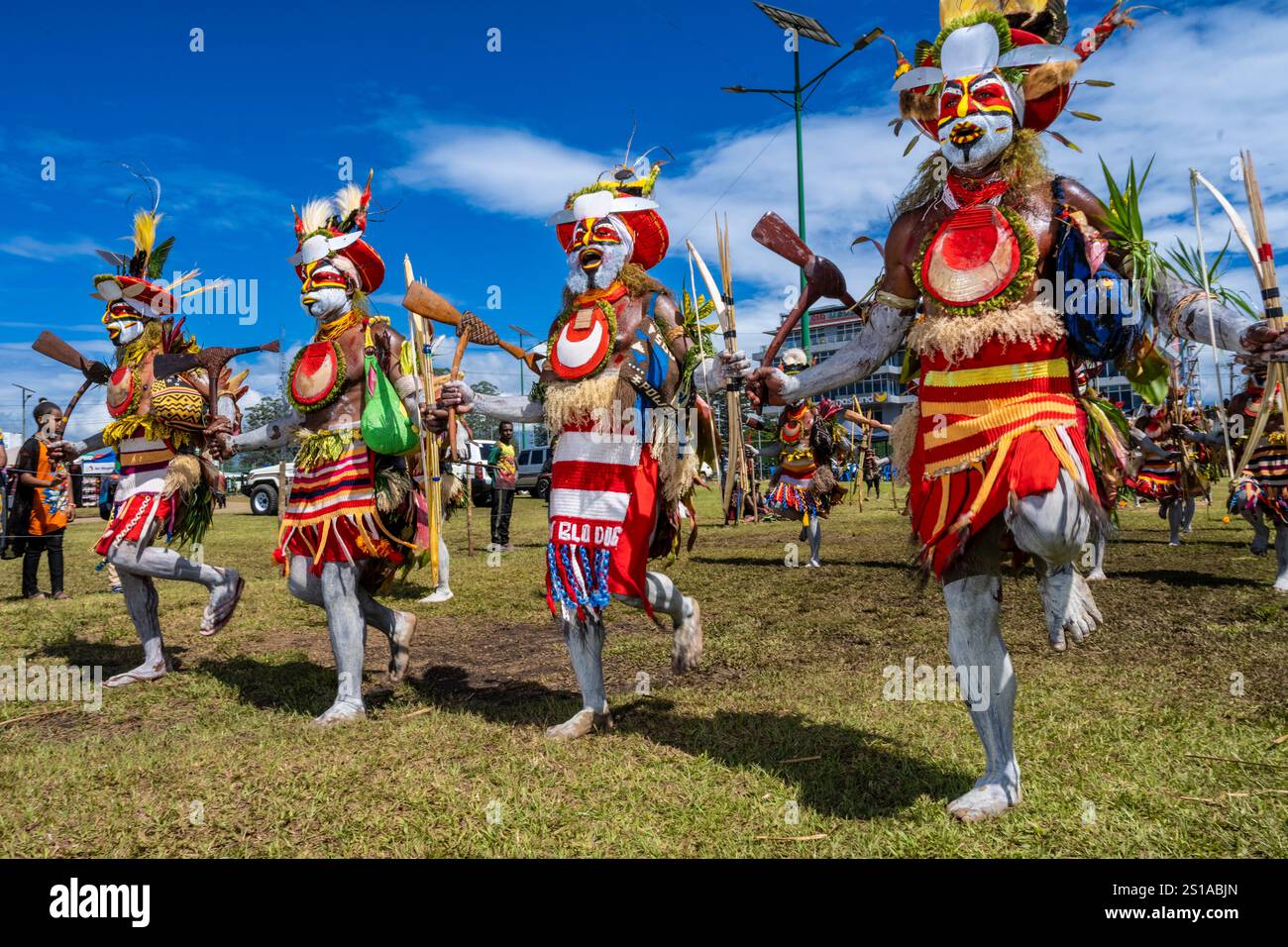Papua New Guinea, Western Highlands Province, Wahgi Valley, Mount Hagen ...