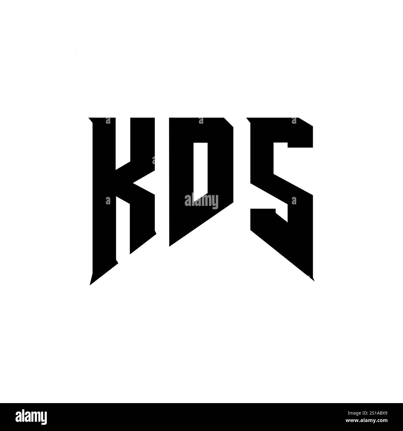 KDS letter logo design for technology company. KDS logo design black ...
