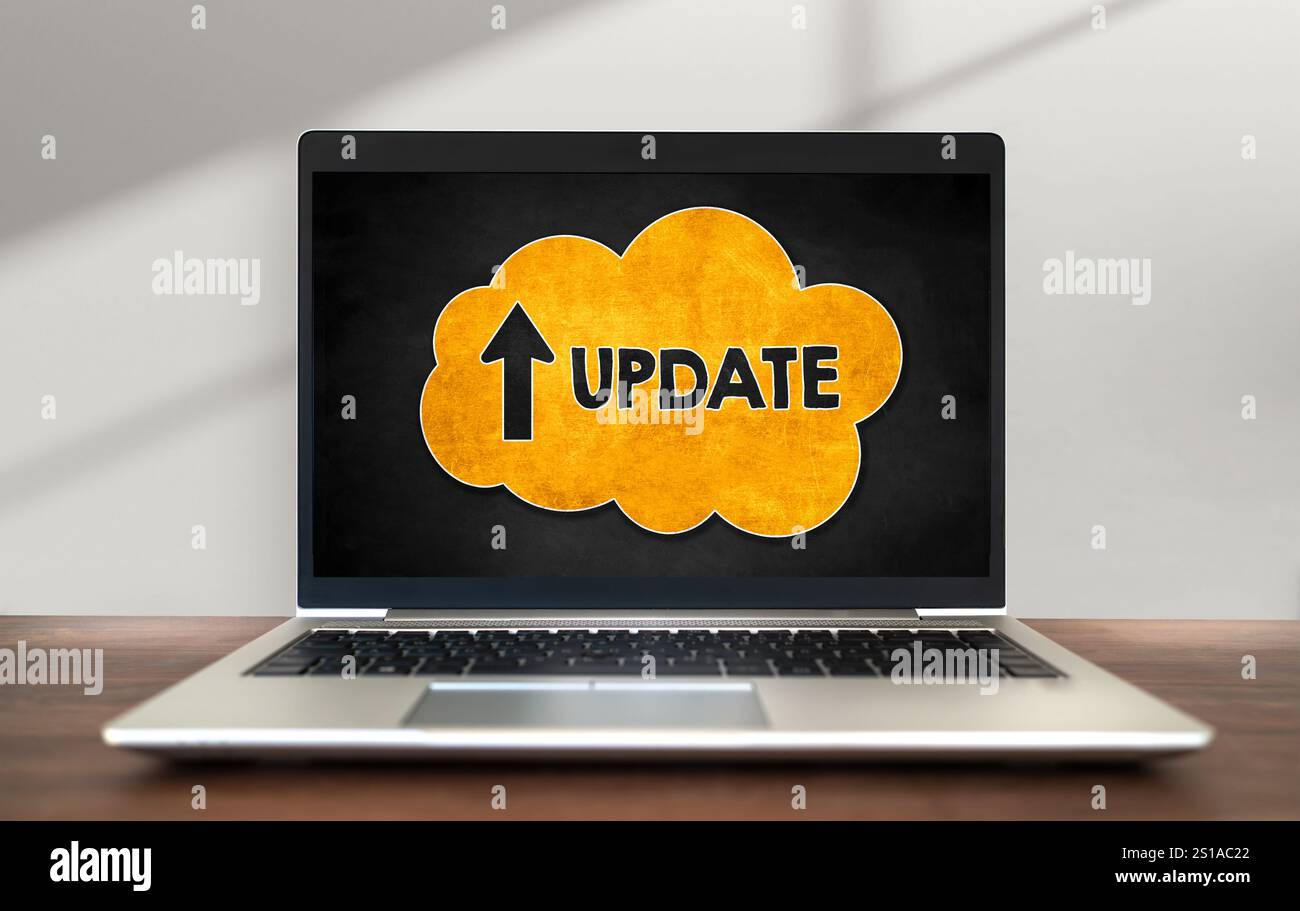 Device system update concept hi-res stock photography and images - Alamy