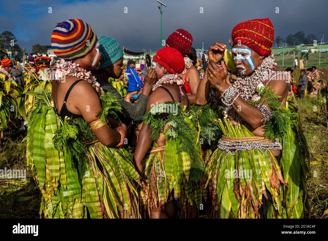 Papua New Guinea, Western Highlands Province, Wahgi Valley, Mount Hagen ...
