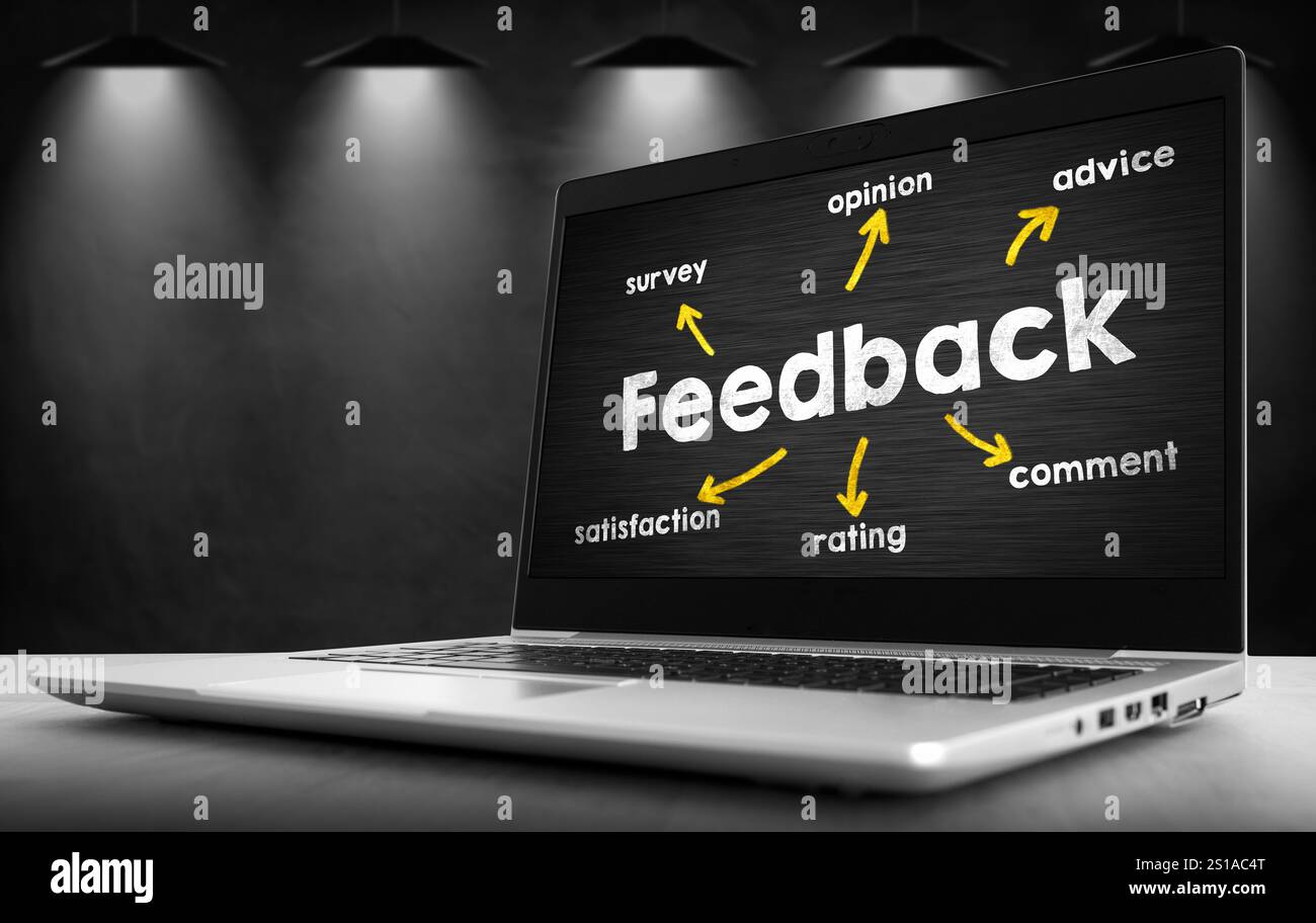 Concept for Feedback strategy Stock Photo - Alamy