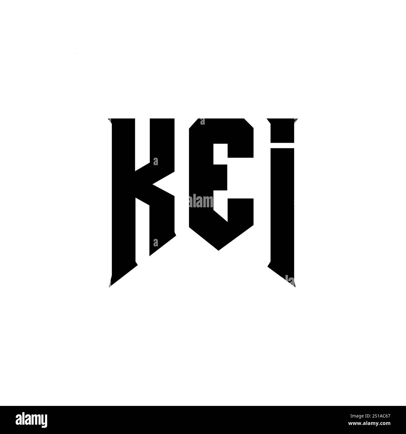 KEI letter logo design for technology company. KEI logo design black ...