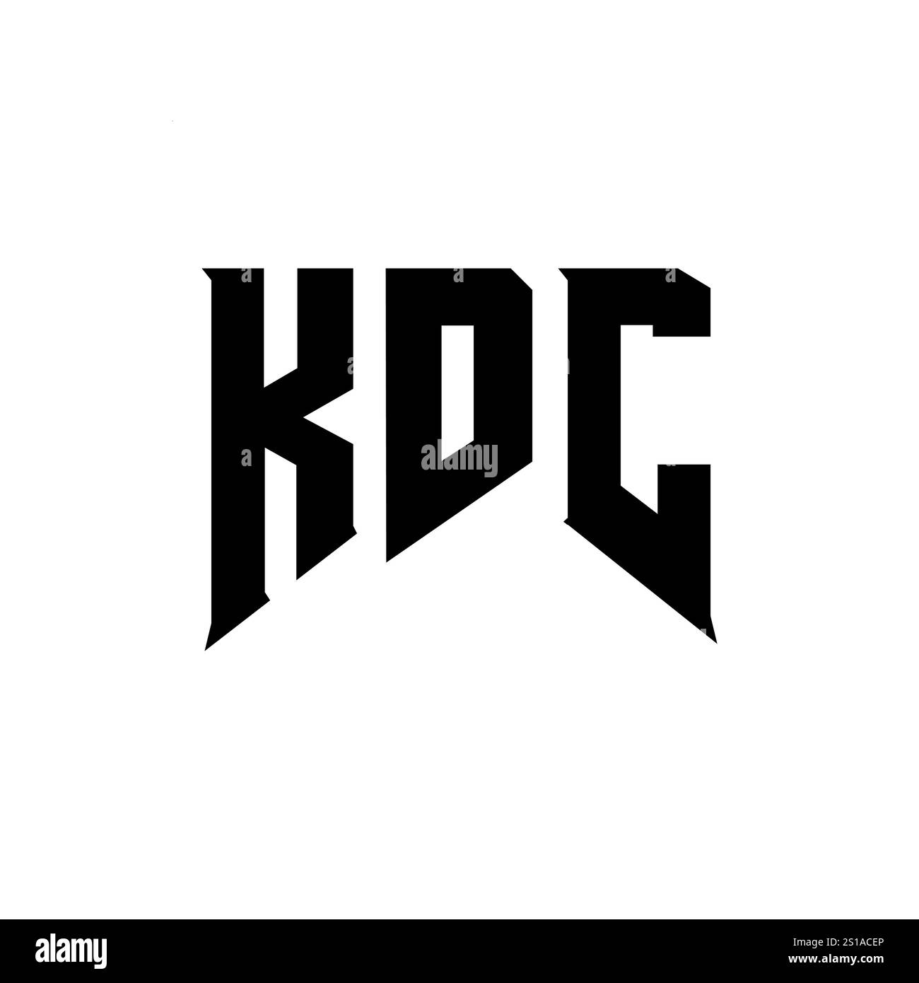 KDC letter logo design for technology company. KDC logo design black ...