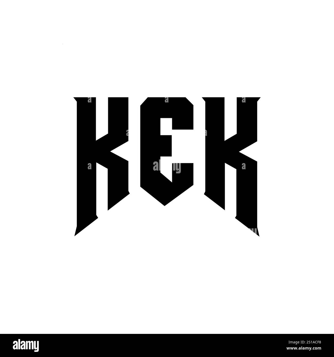Kek logo design hi-res stock photography and images - Alamy