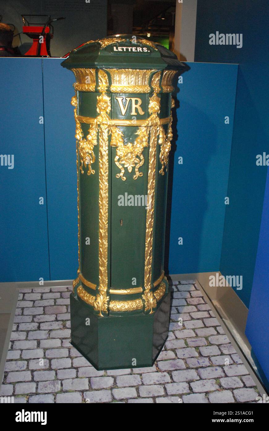 Pillar box without letter slit hi-res stock photography and images - Alamy