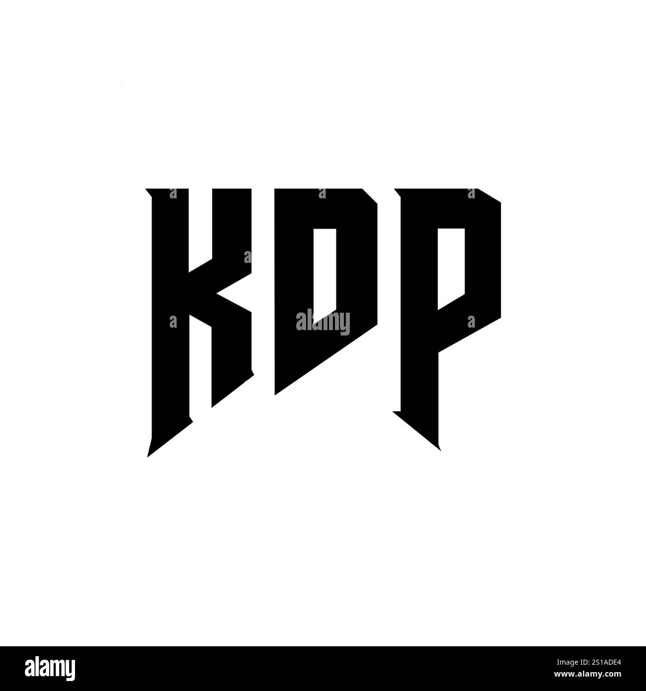 KDP letter logo design for technology company. KDP logo design black ...