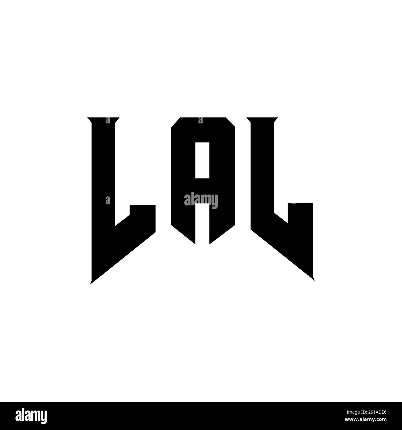 LAL letter logo design for technology company. LAL logo design black ...