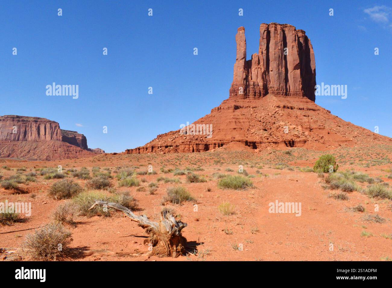 United States, Utah, Monument Valley Park, in the Navajo Tribal ...