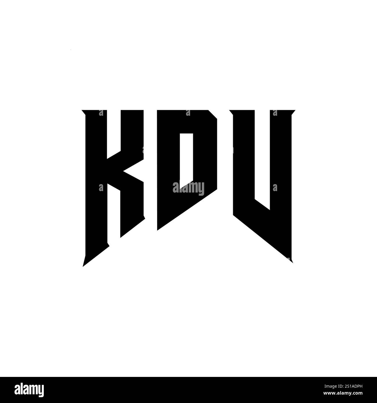 KDV letter logo design for technology company. KDV logo design black ...