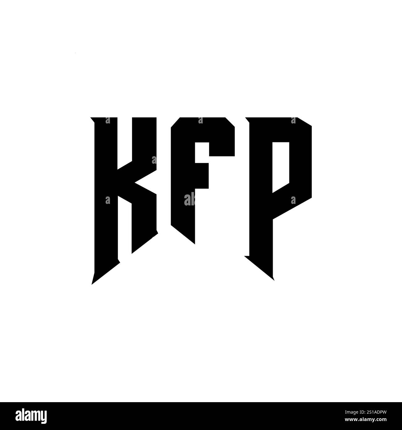 Kfp logo design hi-res stock photography and images - Alamy