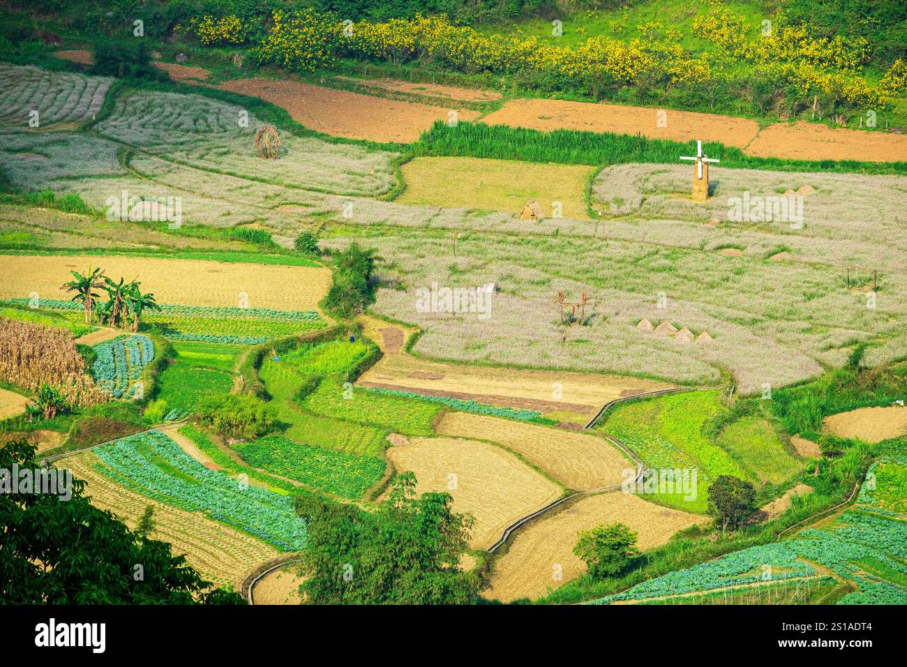 Vietnam, Ha Giang Province, Dong Van Karst Plateau Geopark, Dong Van ...