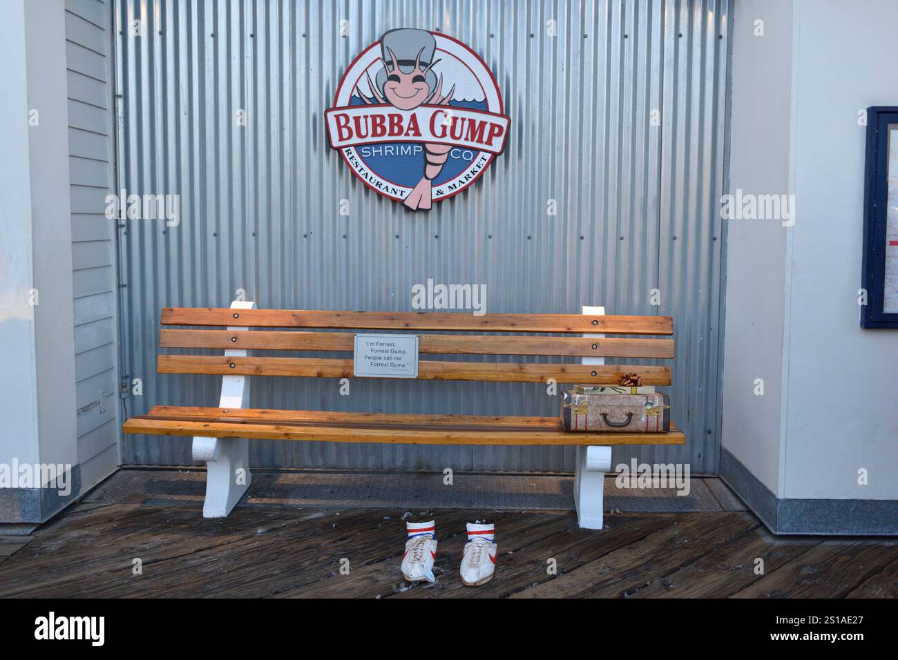 United States, California, Los Angeles, Santa Monica, replica of the ...