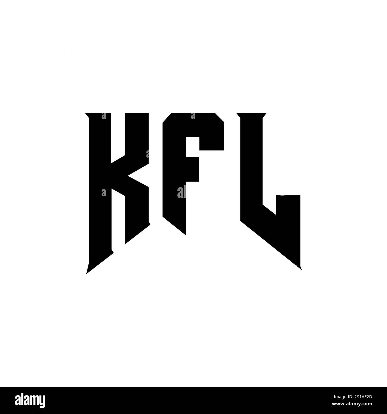 KFL letter logo design for technology company. KFL logo design black ...