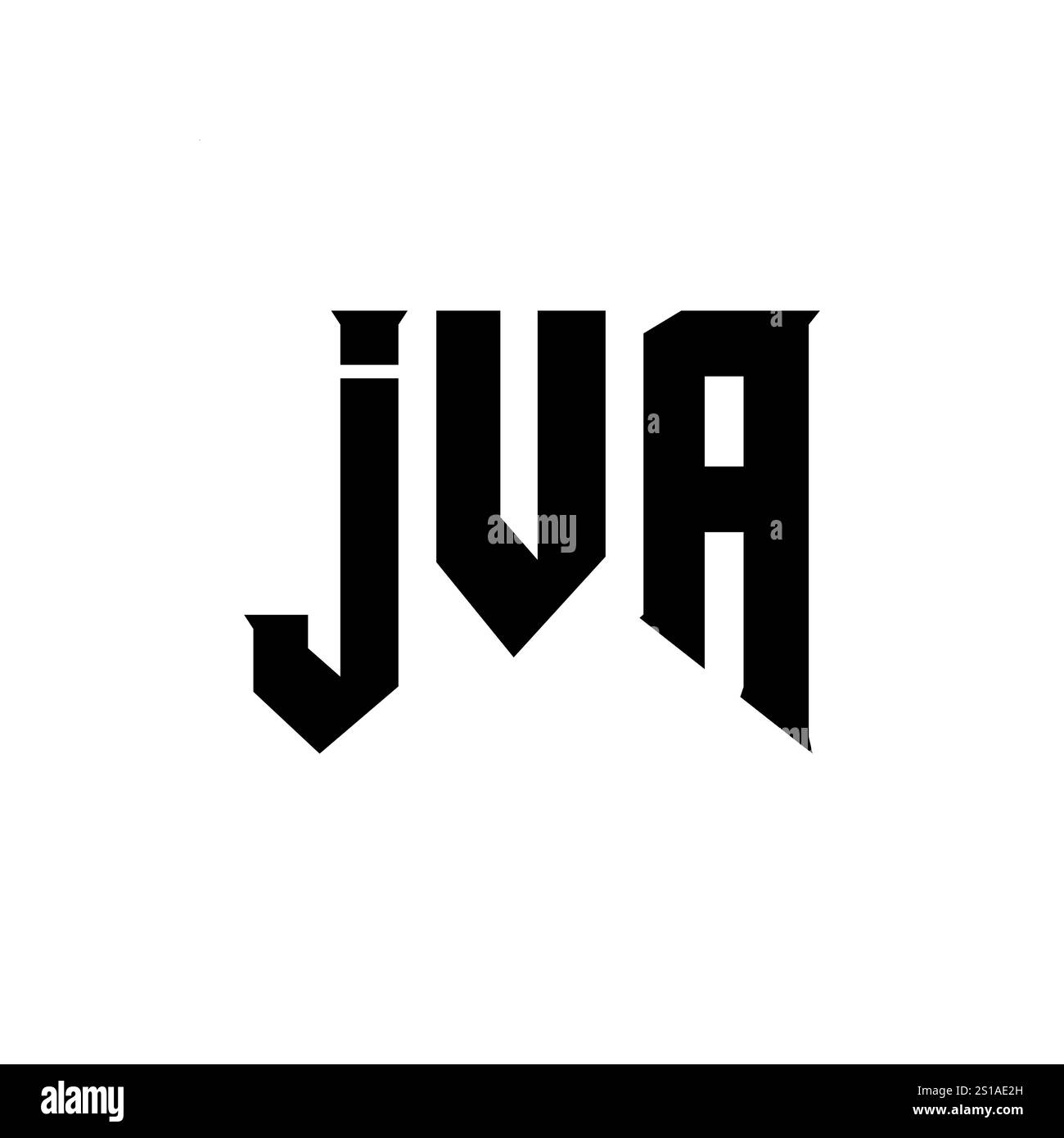 Jva logo design hi-res stock photography and images - Alamy