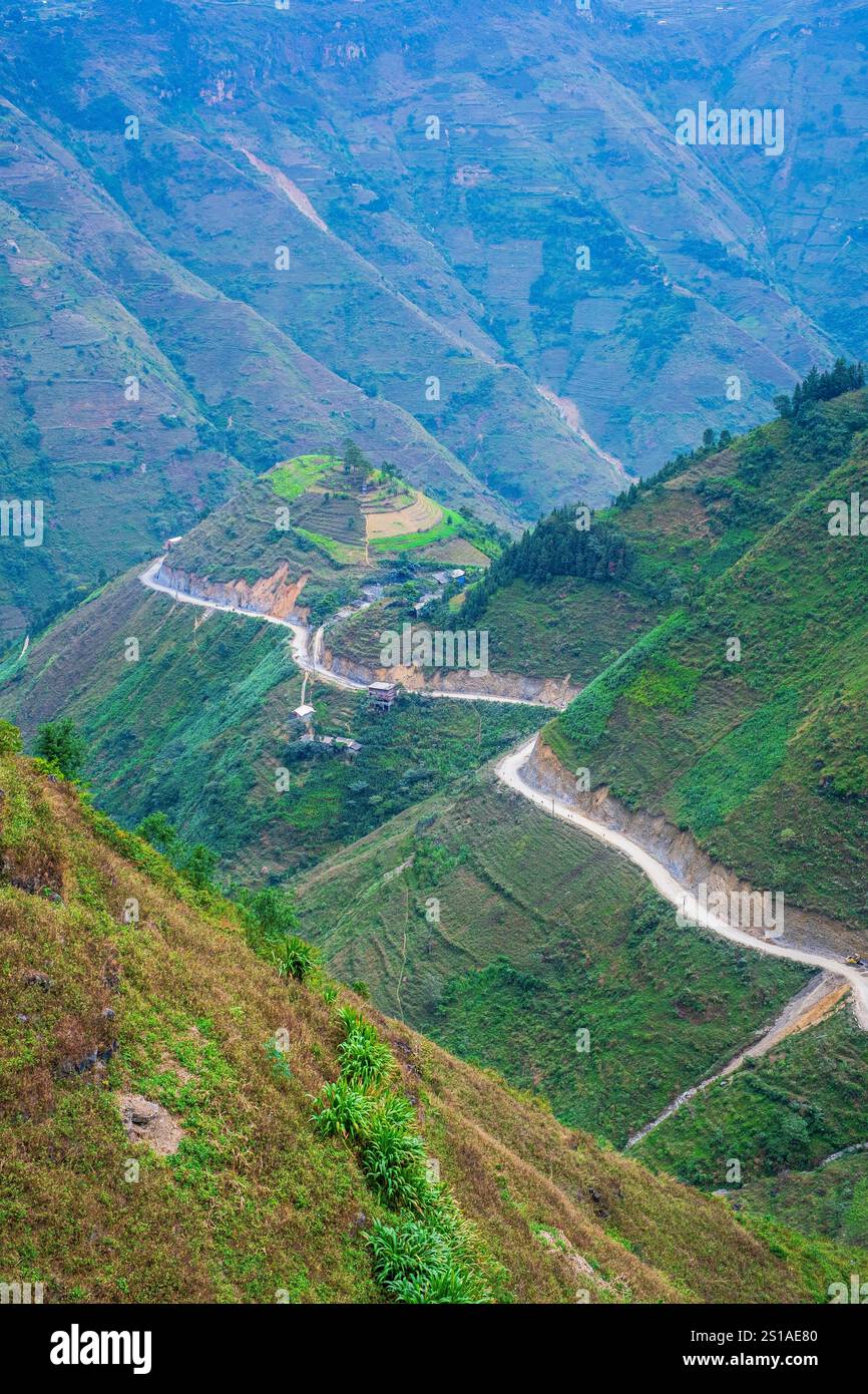 Vietnam, Ha Giang Province, Dong Van Karst Plateau Geopark, Meo Vac ...