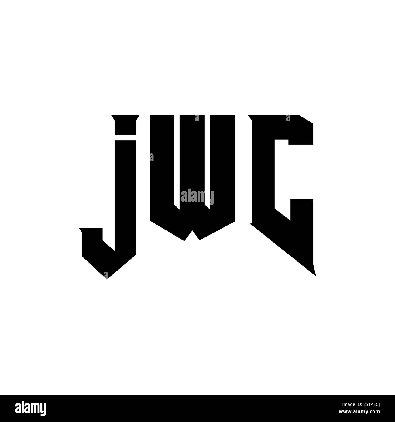 Jwc logo design hi-res stock photography and images - Alamy