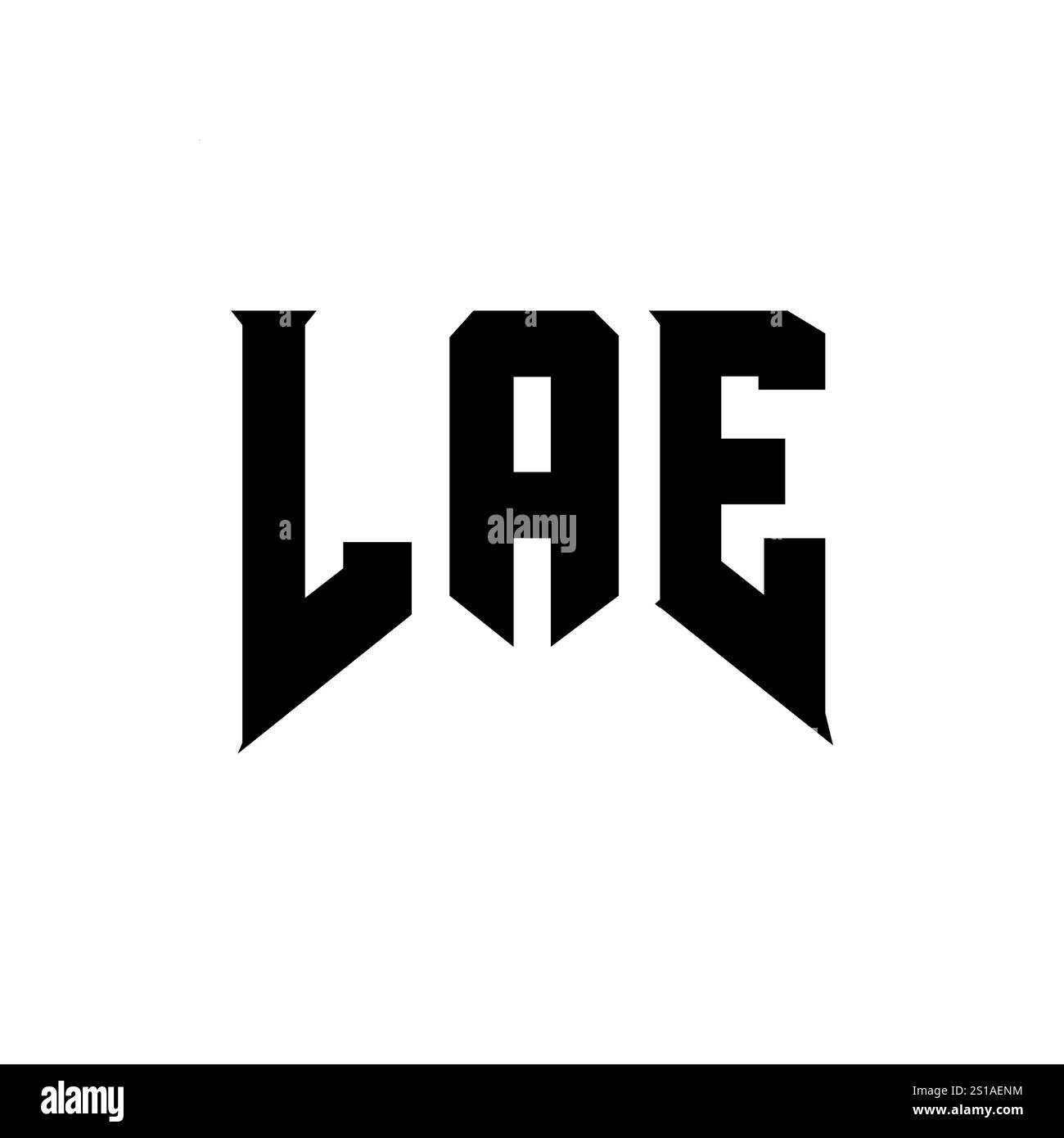 LAE letter logo design for technology company. LAE logo design black ...