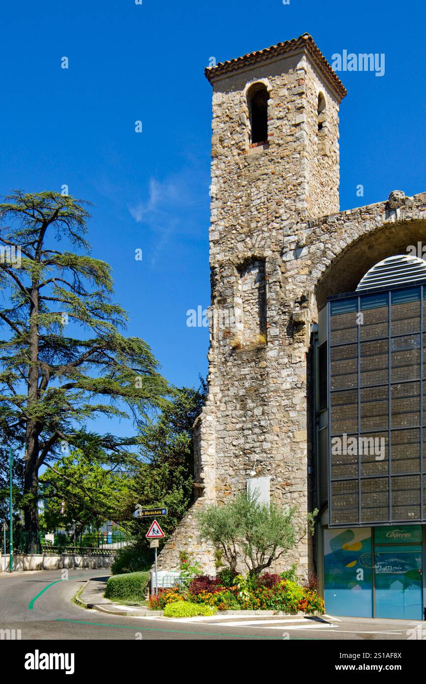 France, Gard, Ales, former Cordeliers' Church Stock Photo - Alamy