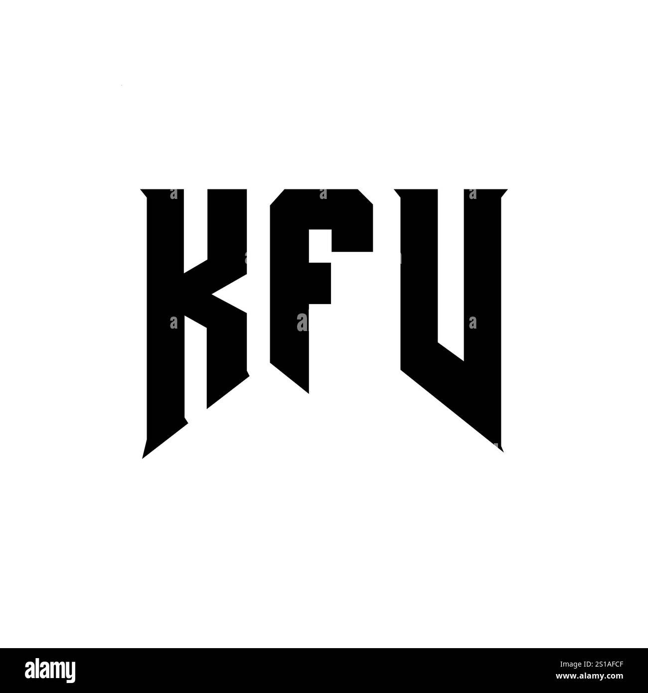 KFV letter logo design for technology company. KFV logo design black ...