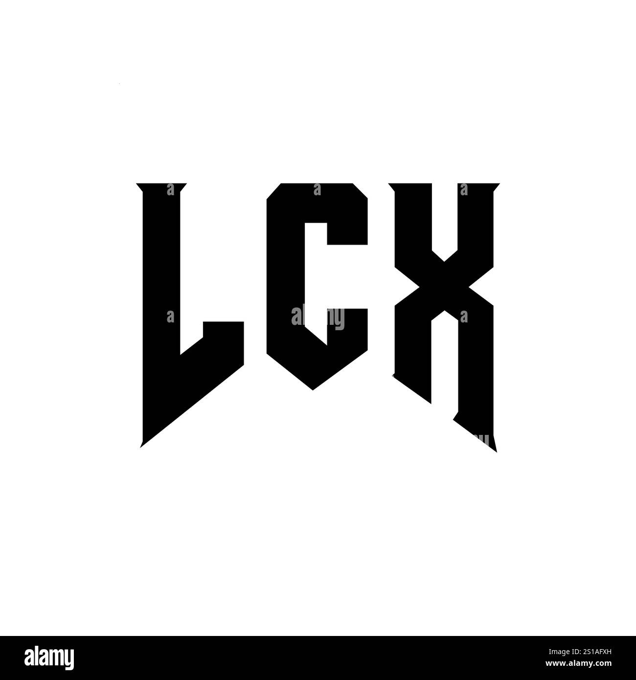 Lcx logo design hi-res stock photography and images - Alamy