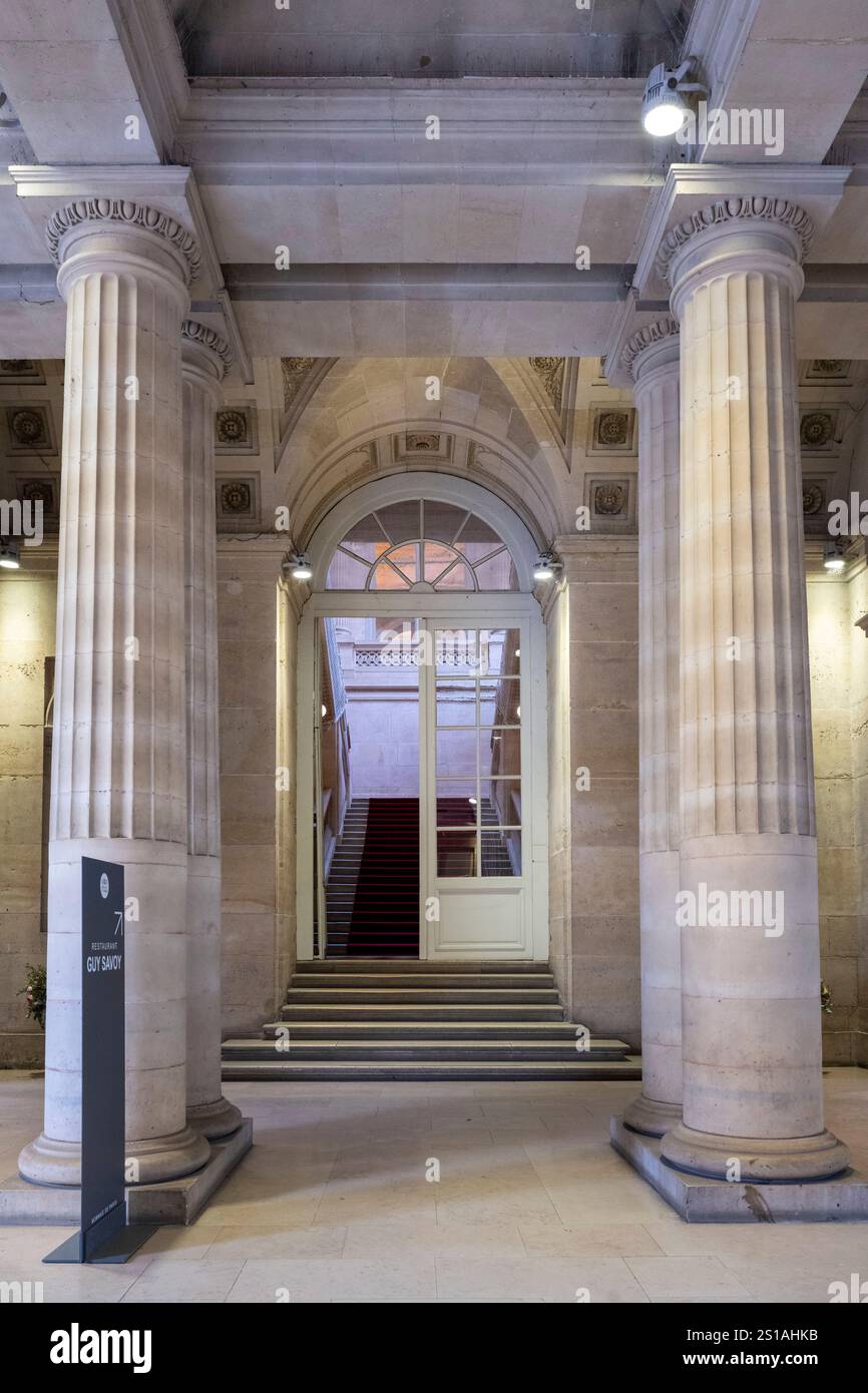 France, Paris, the Monnaie de Paris (Paris Mint), Restaurant Guy Savoy ...