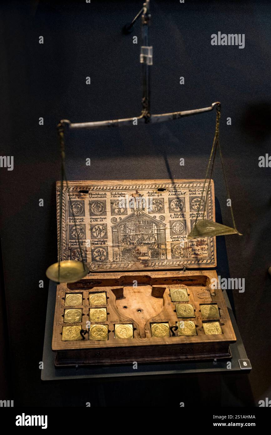 France, Paris, the Monnaie de Paris (Paris Mint) Museum, money changer ...