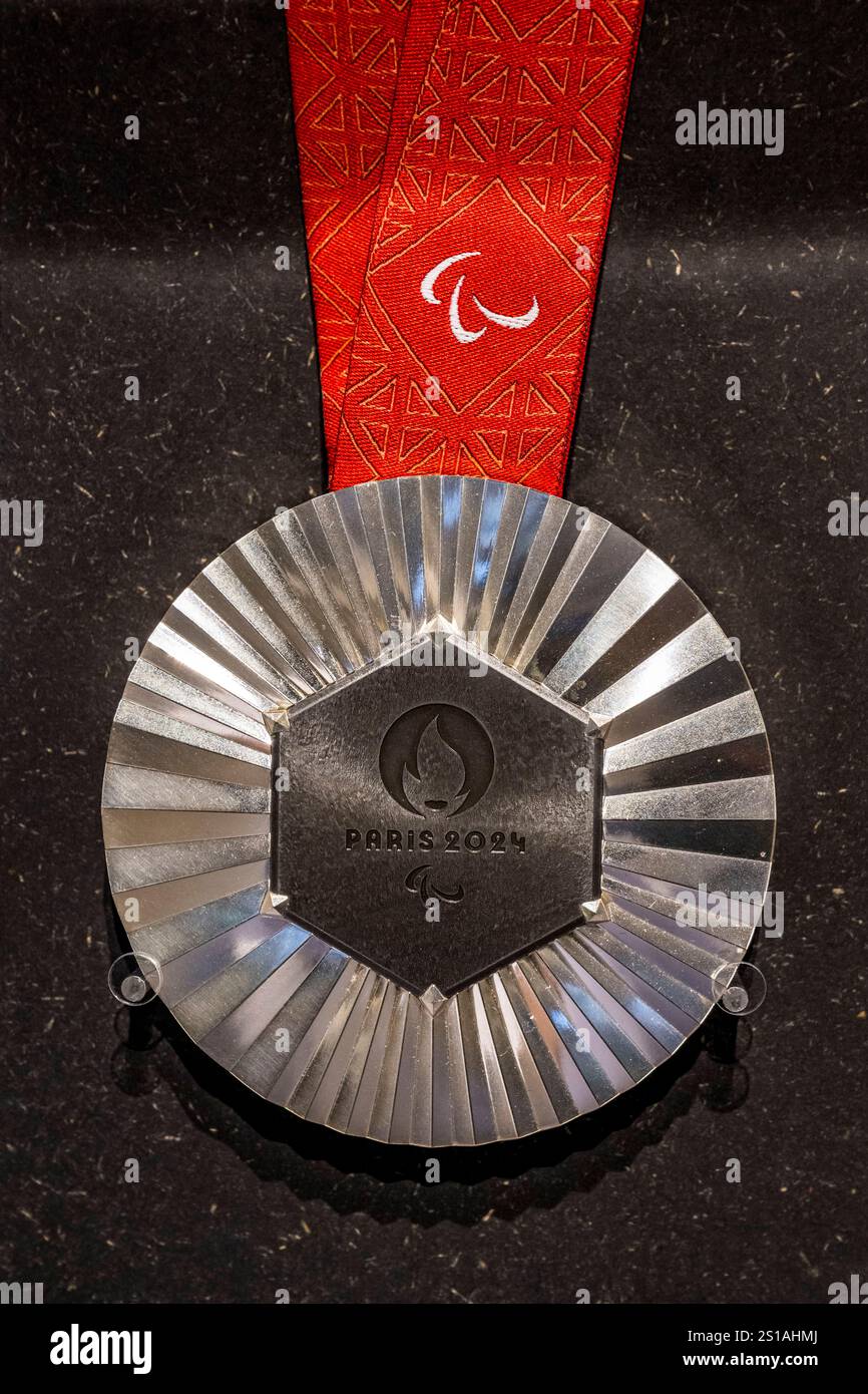 France, Paris, the Monnaie de Paris Museum, 2024 Olympic Games Gold ...