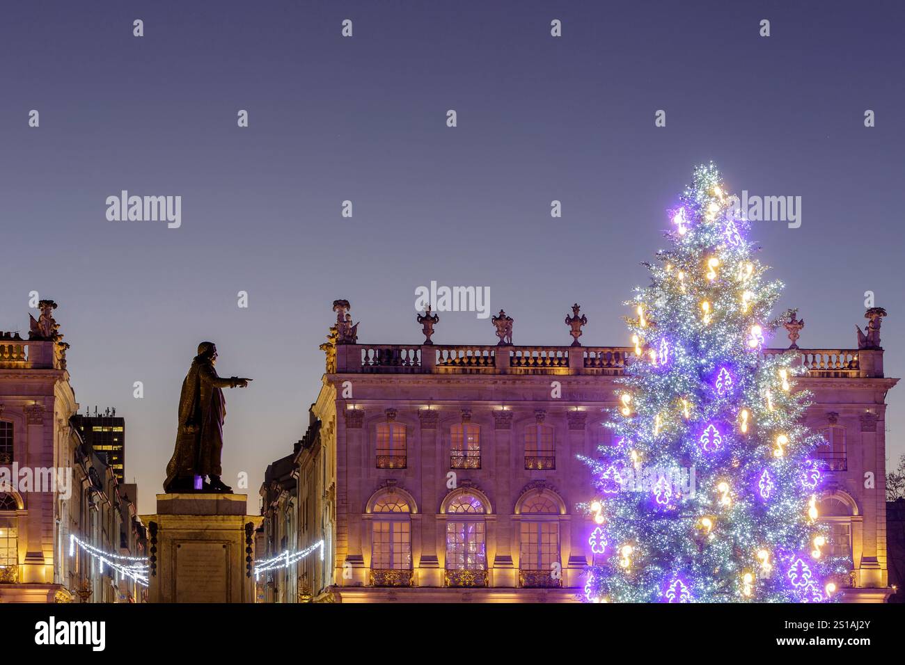 France, Meurthe et Moselle, Nancy, Stanislas square (former royal ...