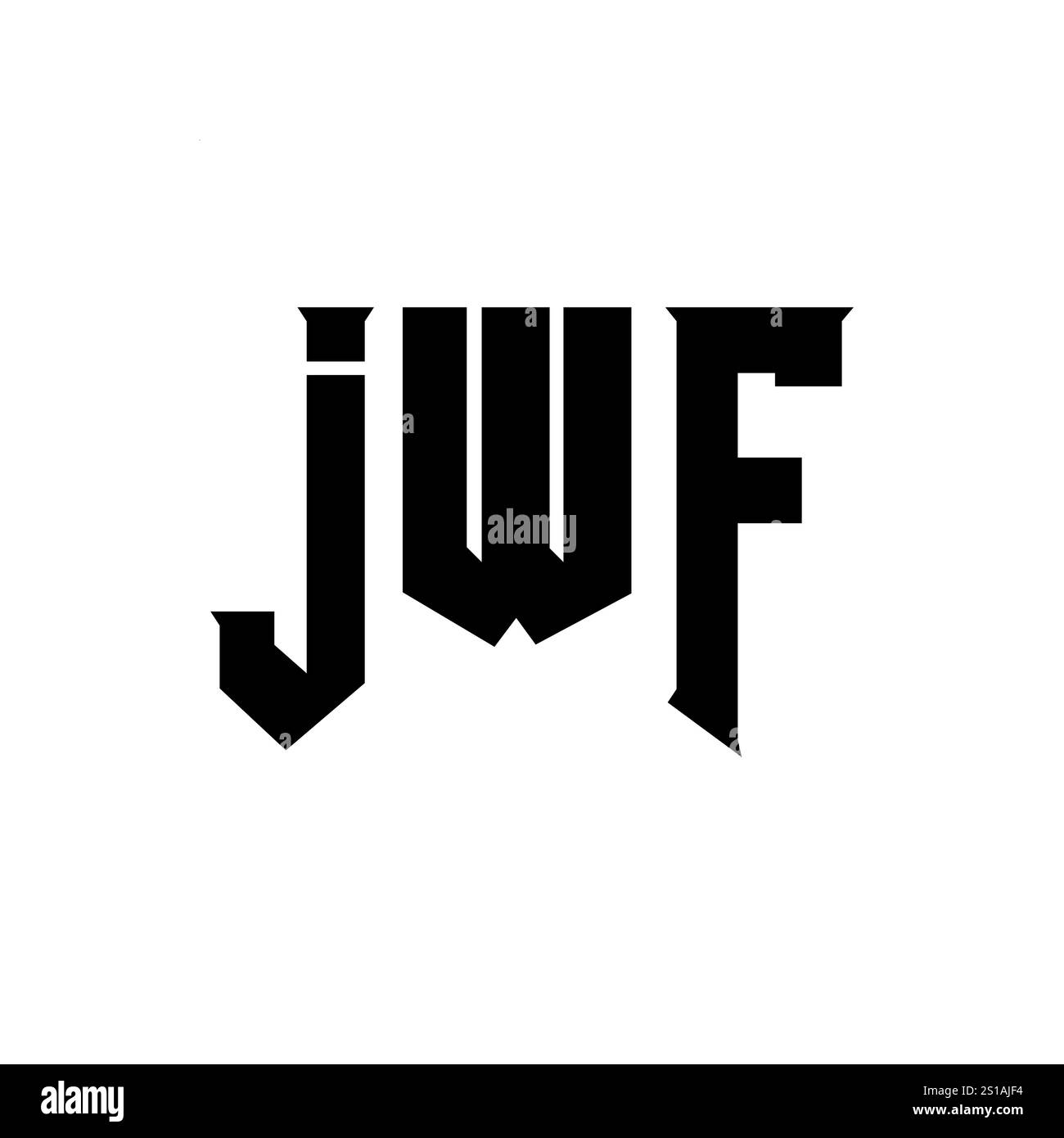 Jwf logo design hi-res stock photography and images - Alamy