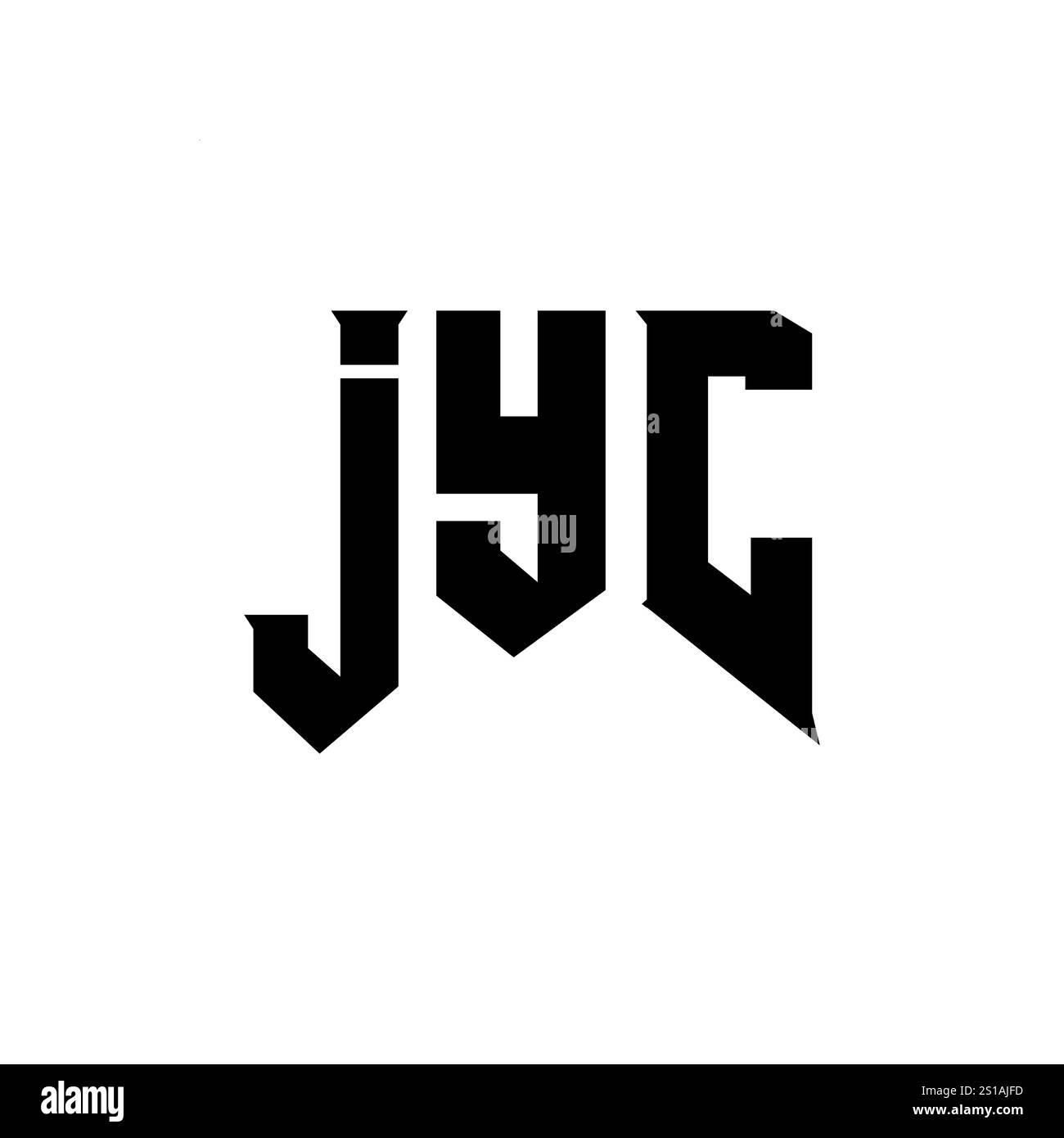 Jyc logo design Stock Vector Images - Alamy