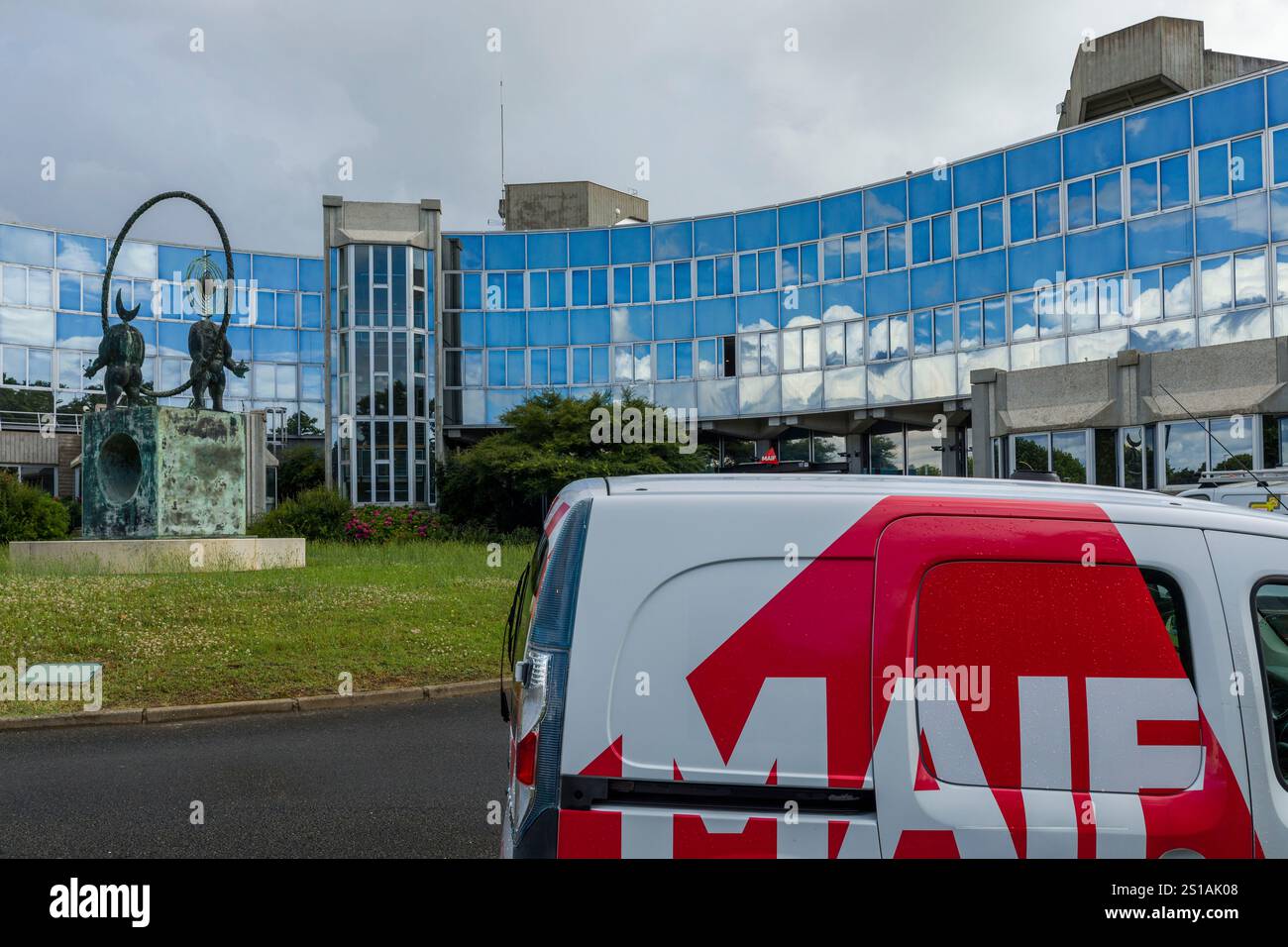 France, Deux-Sèvres, Niort, Maif headquarters Stock Photo - Alamy