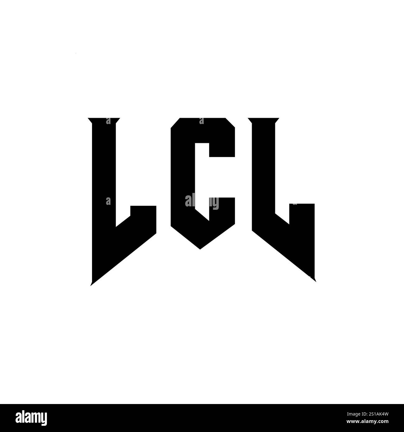LCL letter logo design for technology company. LCL logo design black ...