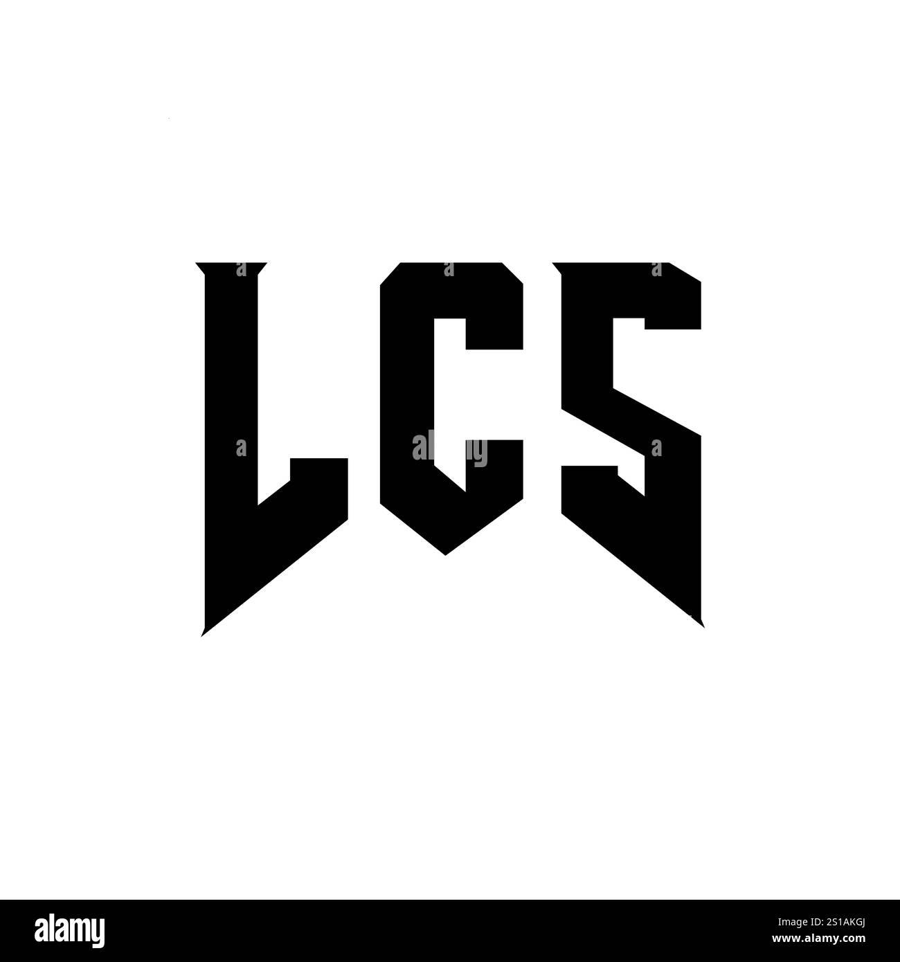 Lcs logo design hi-res stock photography and images - Alamy
