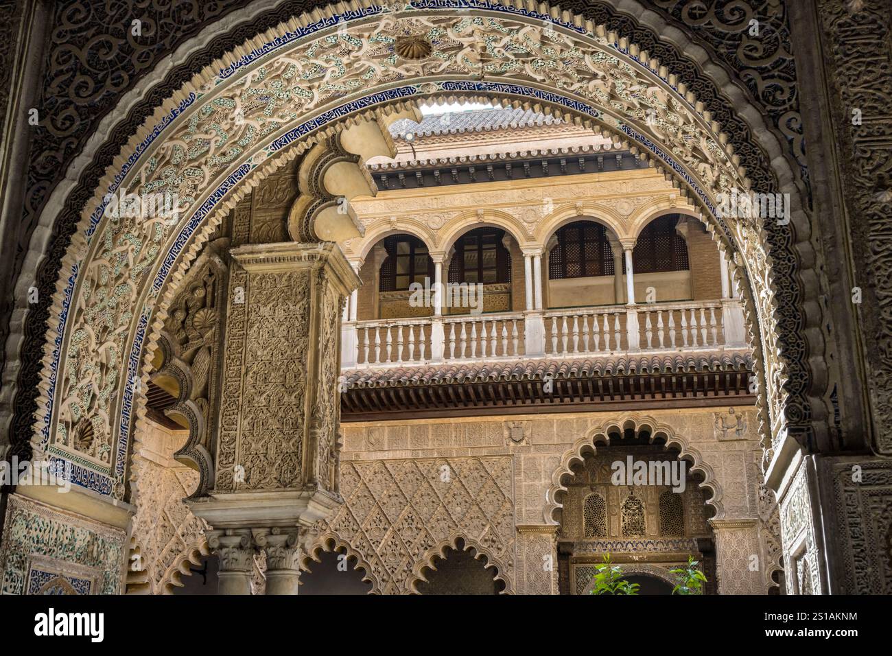 Spain, Andalusia, Seville, the Alcazar of Seville (Reales Alcazares de ...