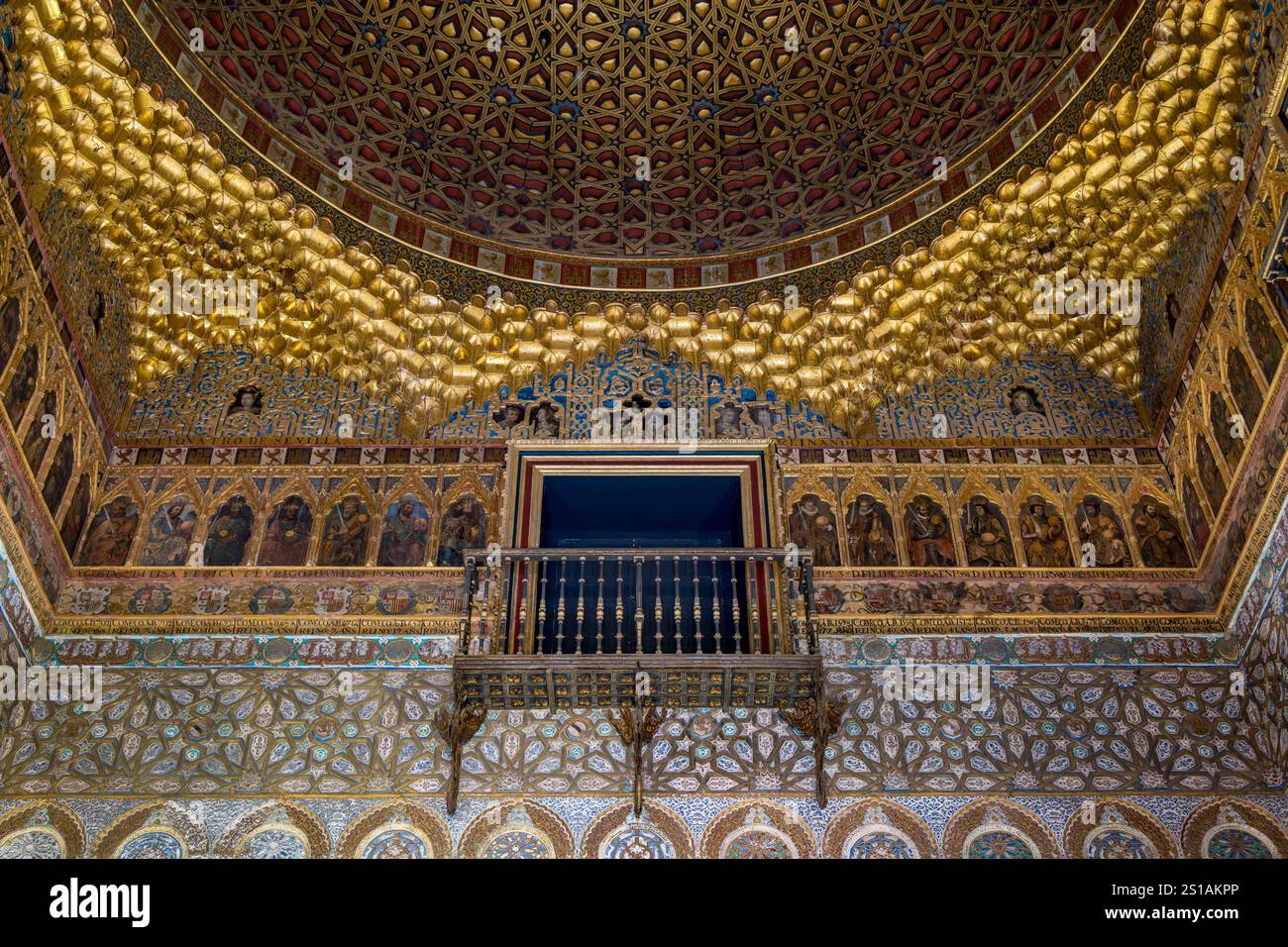 Spain, Andalusia, Seville, the Alcazar of Seville (Reales Alcazares de ...