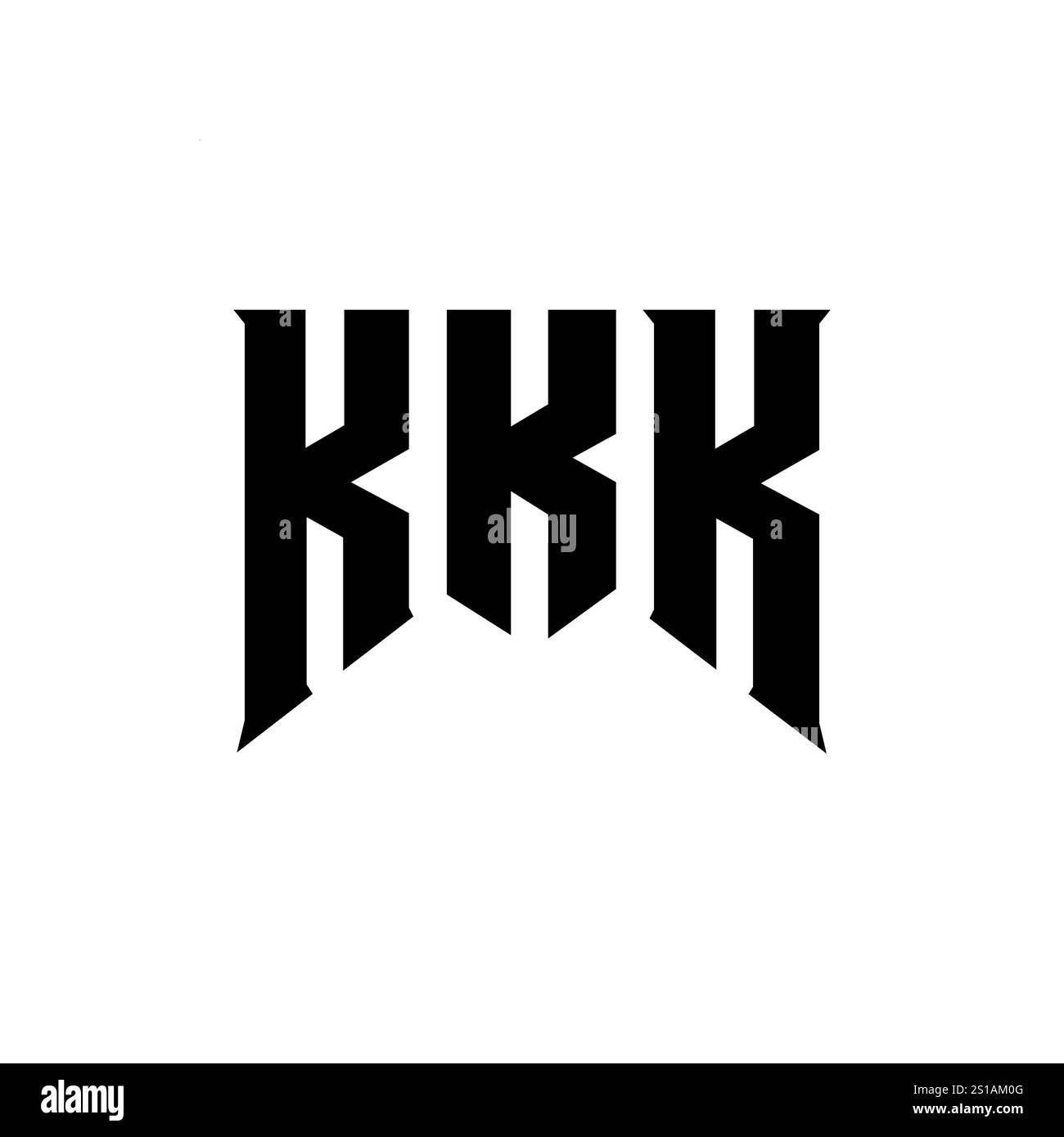 KKK letter logo design for technology company. KKK logo design black ...