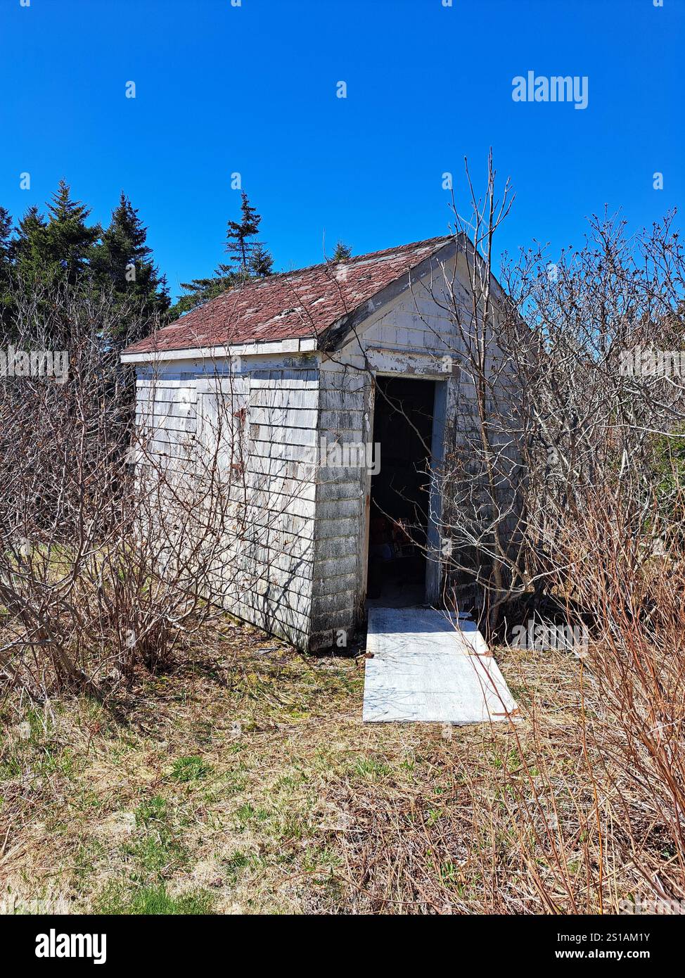 Abandoned dilapidated shed on Red Head Road in Saint John, New ...