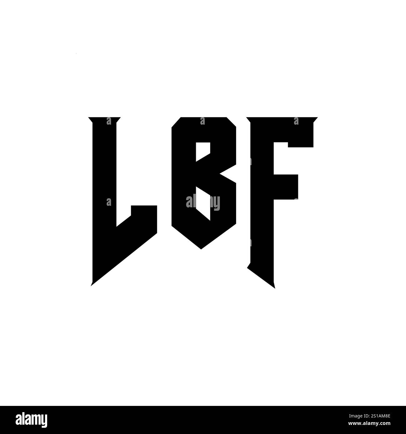 LBF letter logo design for technology company. LBF logo design black ...