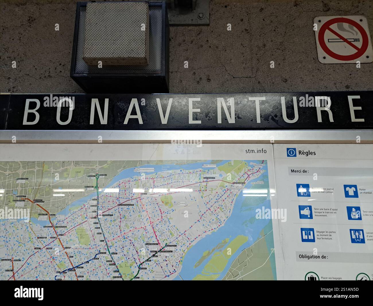 Bonaventure metro hi-res stock photography and images - Alamy
