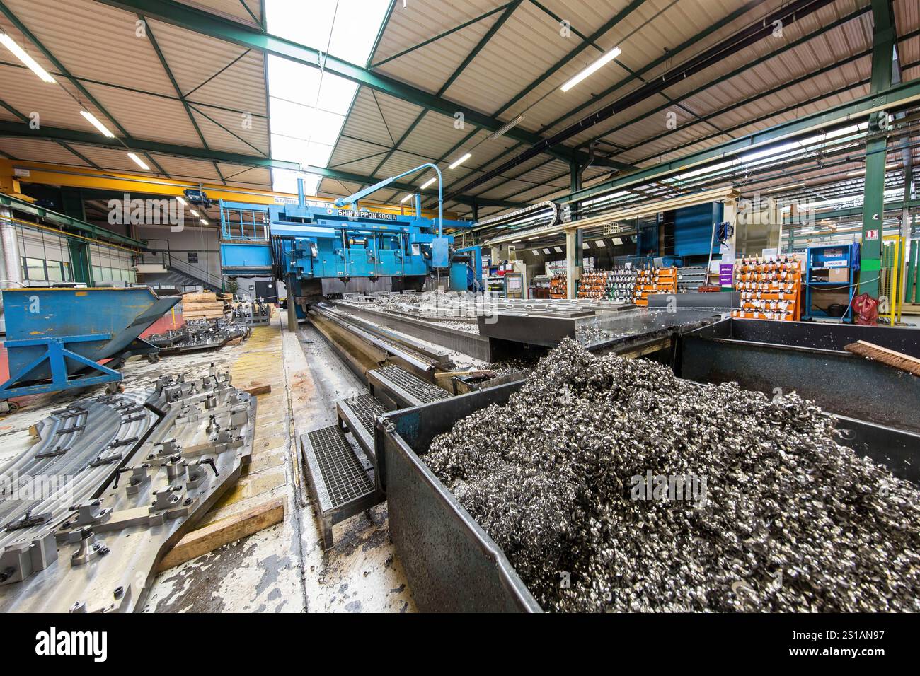 France, Indre et Loire, Amboise, Mecachrome factory, manufacturing of ...