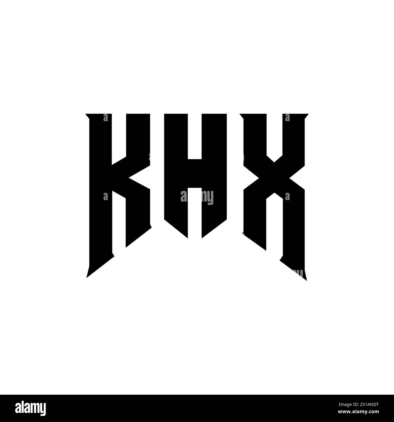 Khx logo design hi-res stock photography and images - Alamy