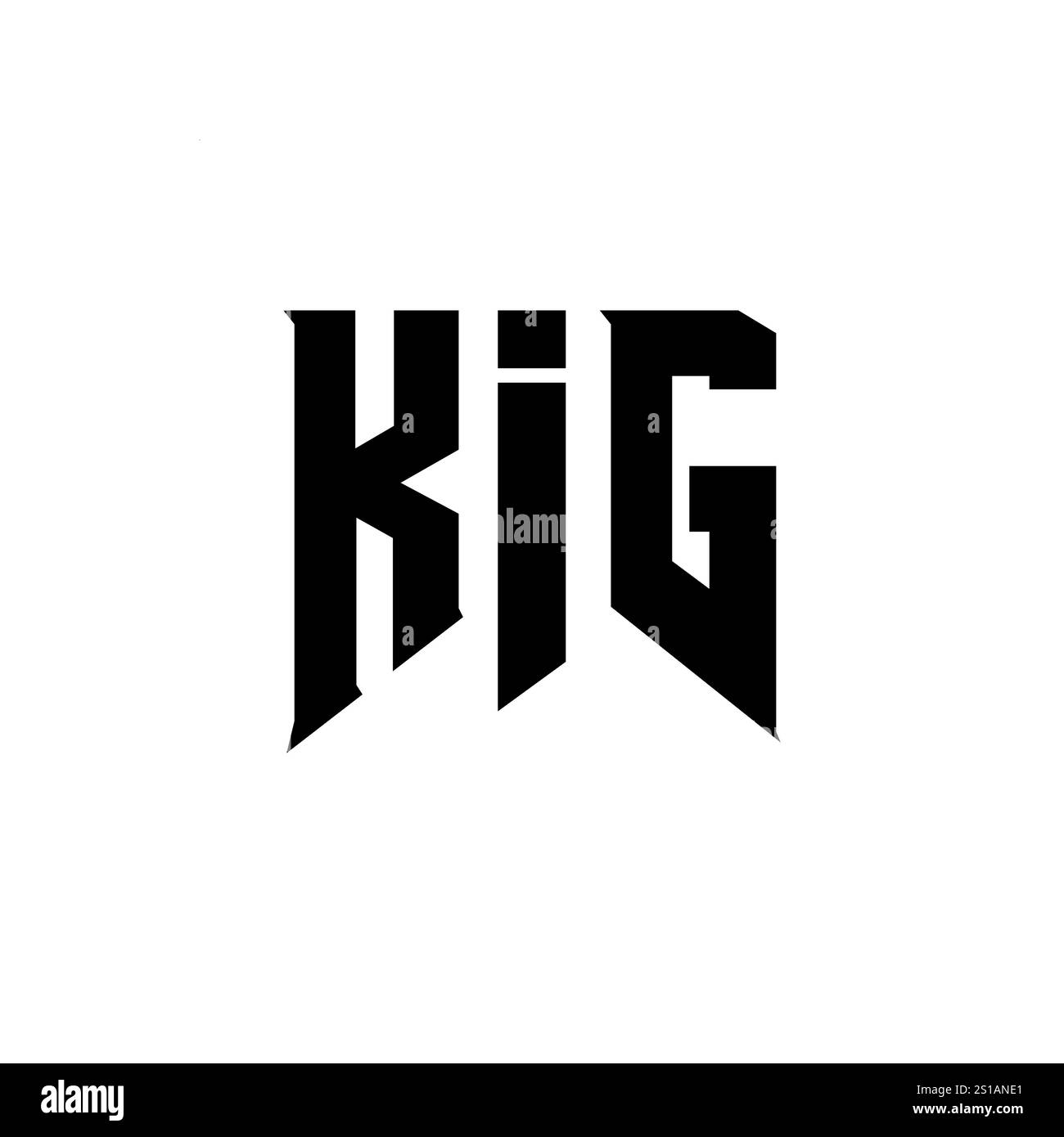 Kig logo design Stock Vector Images - Alamy