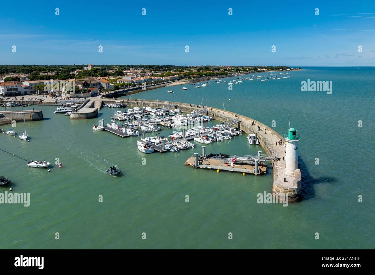 France, Charente Maritime, La Flotte, labeled Les Plus Beaux Villages ...