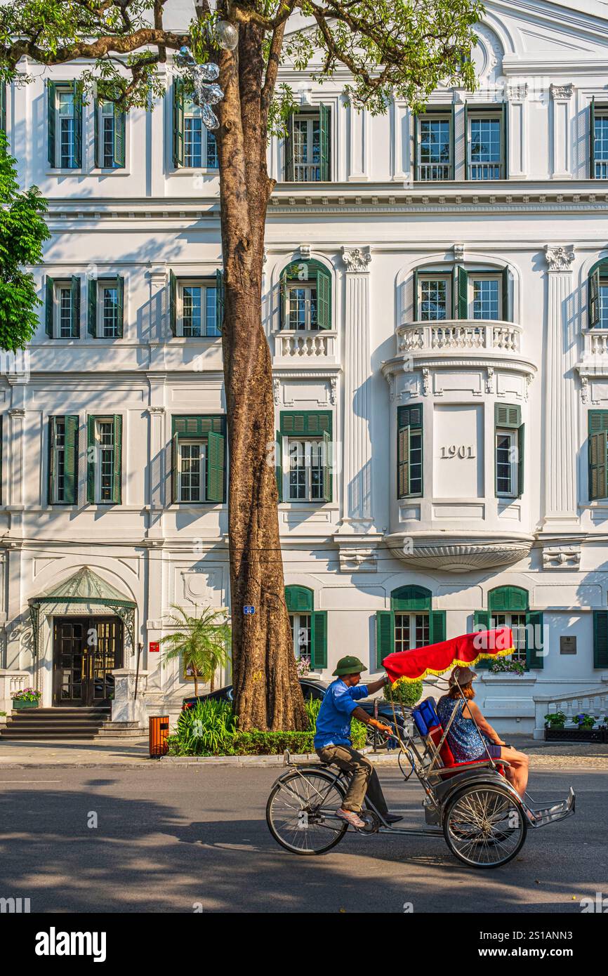 Vietnam, Hanoi, district of Hoan Kiem, former French colonial district ...