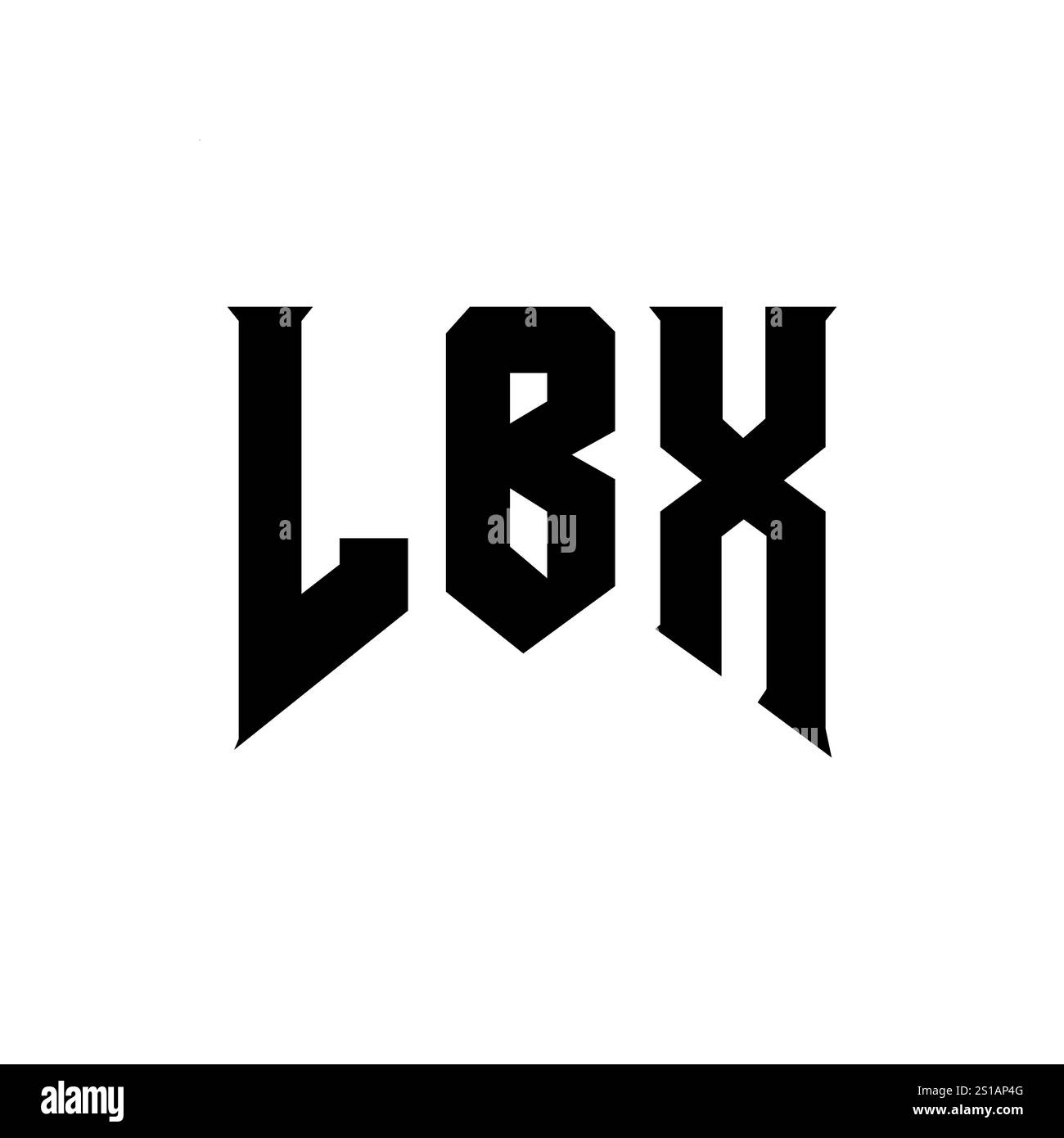 LBX letter logo design for technology company. LBX logo design black ...