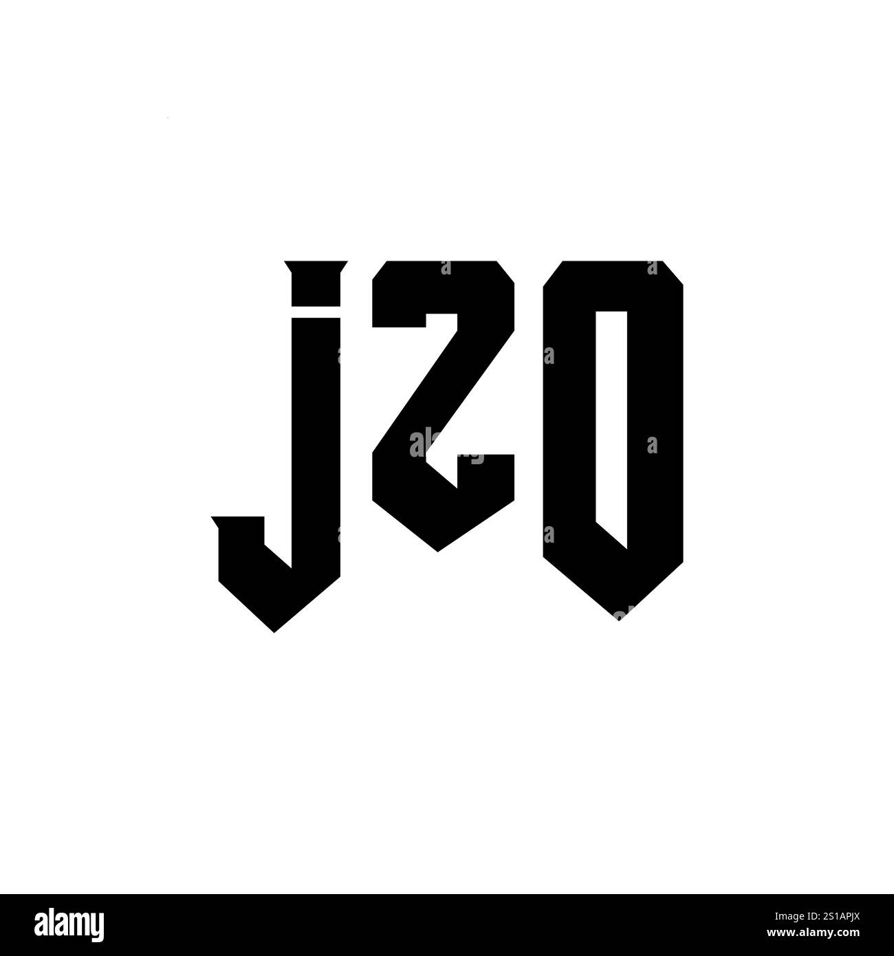 Jzo logo design hi-res stock photography and images - Alamy