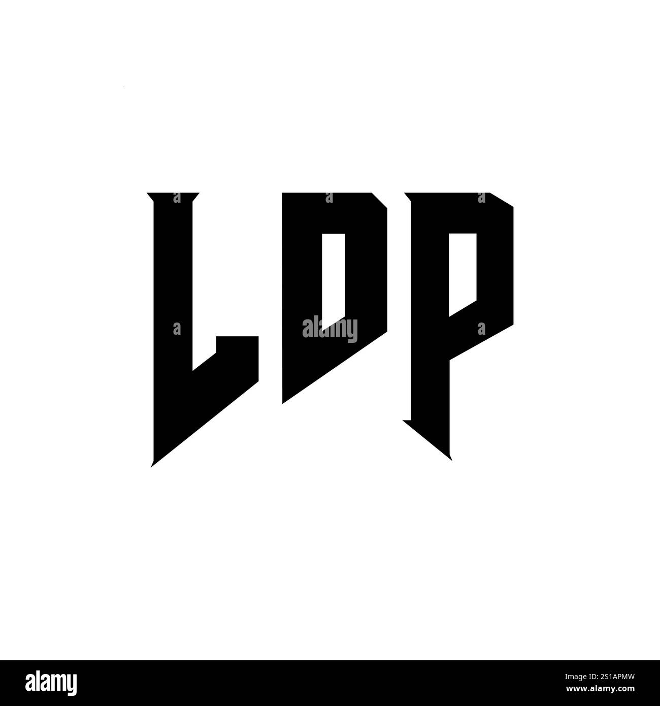 Ldp logo design hi-res stock photography and images - Alamy