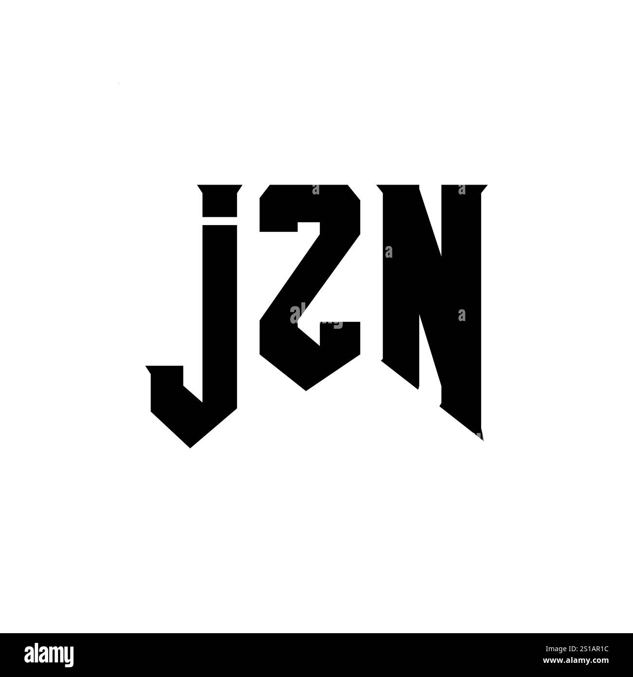 Jzn logo design hi-res stock photography and images - Alamy