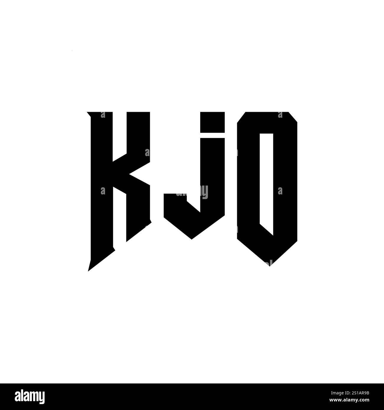 Kjo logo design hi-res stock photography and images - Alamy