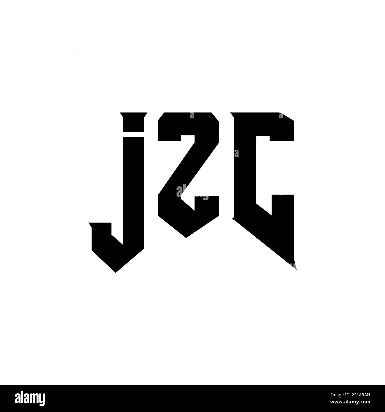 Jzc logo design hi-res stock photography and images - Alamy